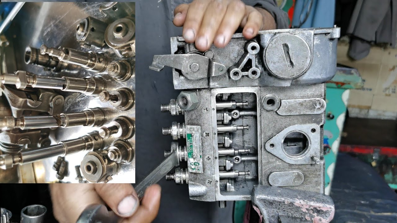 F6 diesel pump repair - YouTube