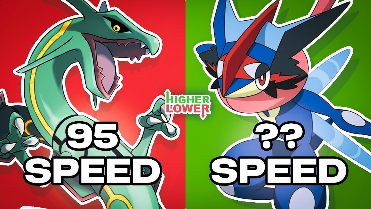 HIGHER Or LOWER GAME, But With POKÉMON STATS - YouTube
