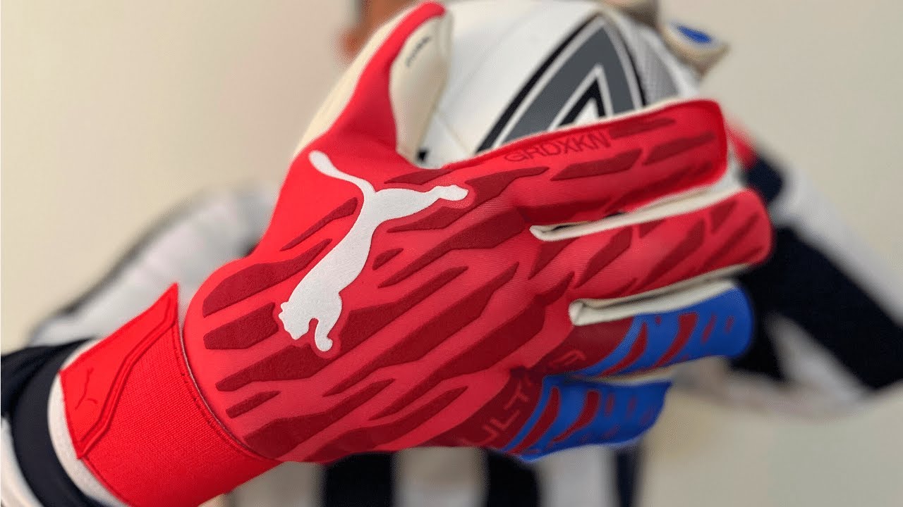 Puma ULTRA GRIP 1 HYBRID PRO FASTER PACK Goalkeeper Gloves - YouTube