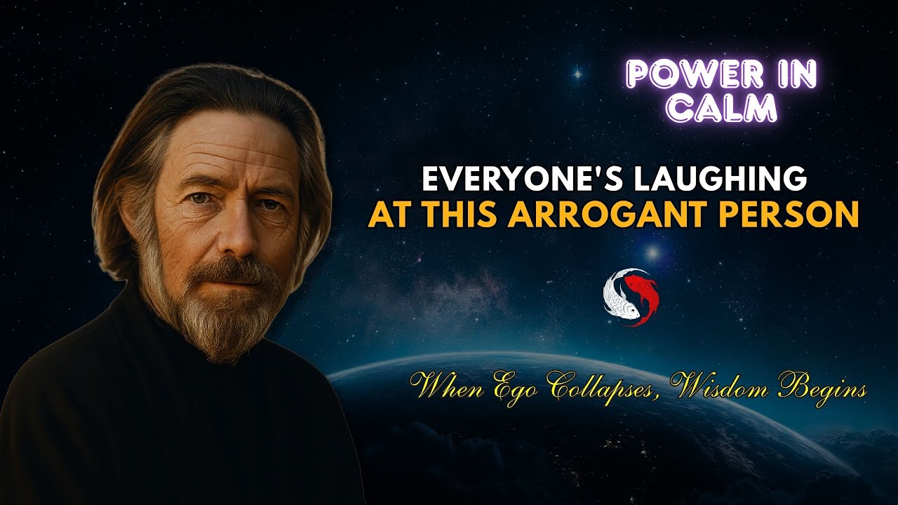 EVERYONE'S LAUGHING AT THIS ARROGANT PERSON #alanwatts - YouTube