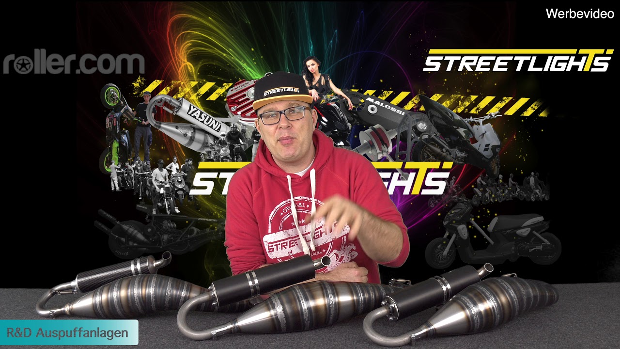 Streetlights.de&Roller.com R&D / SL Auspuff - Roller Racing Sport ...
