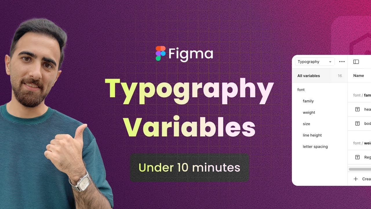 Mastering Typography Variables in Figma (The Ultimate Guide to a Perfect System) - YouTube