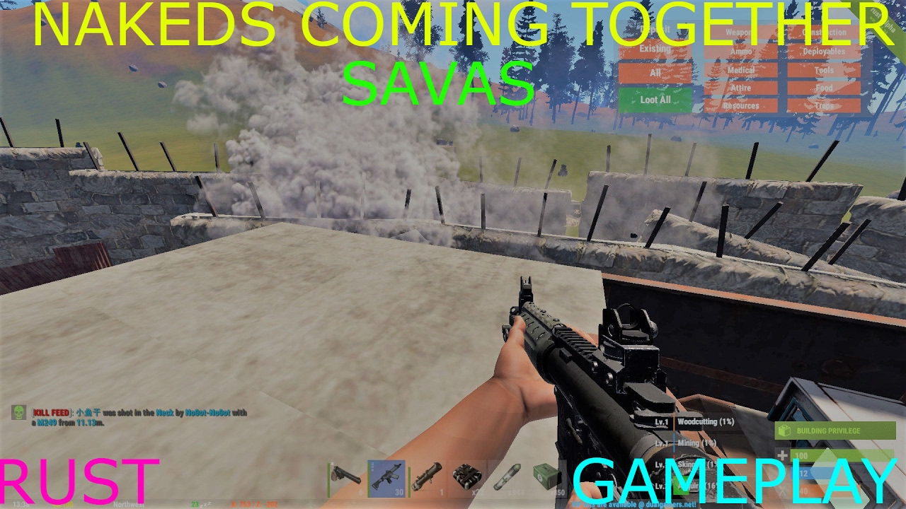 NAKEDS COMING TOGETHER - Rust - (E23)(Savas) - YouTube