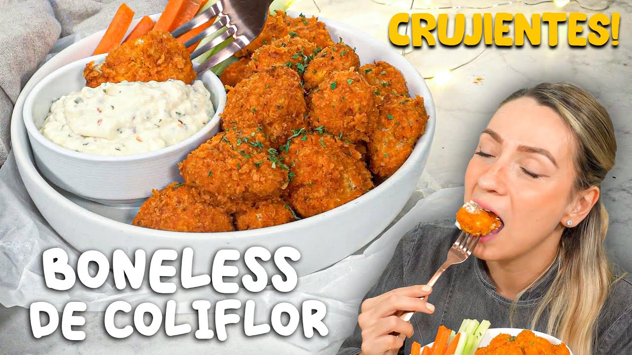 ¡Sorprende a todos con estos boneless de coliflor irresistibles! # ...