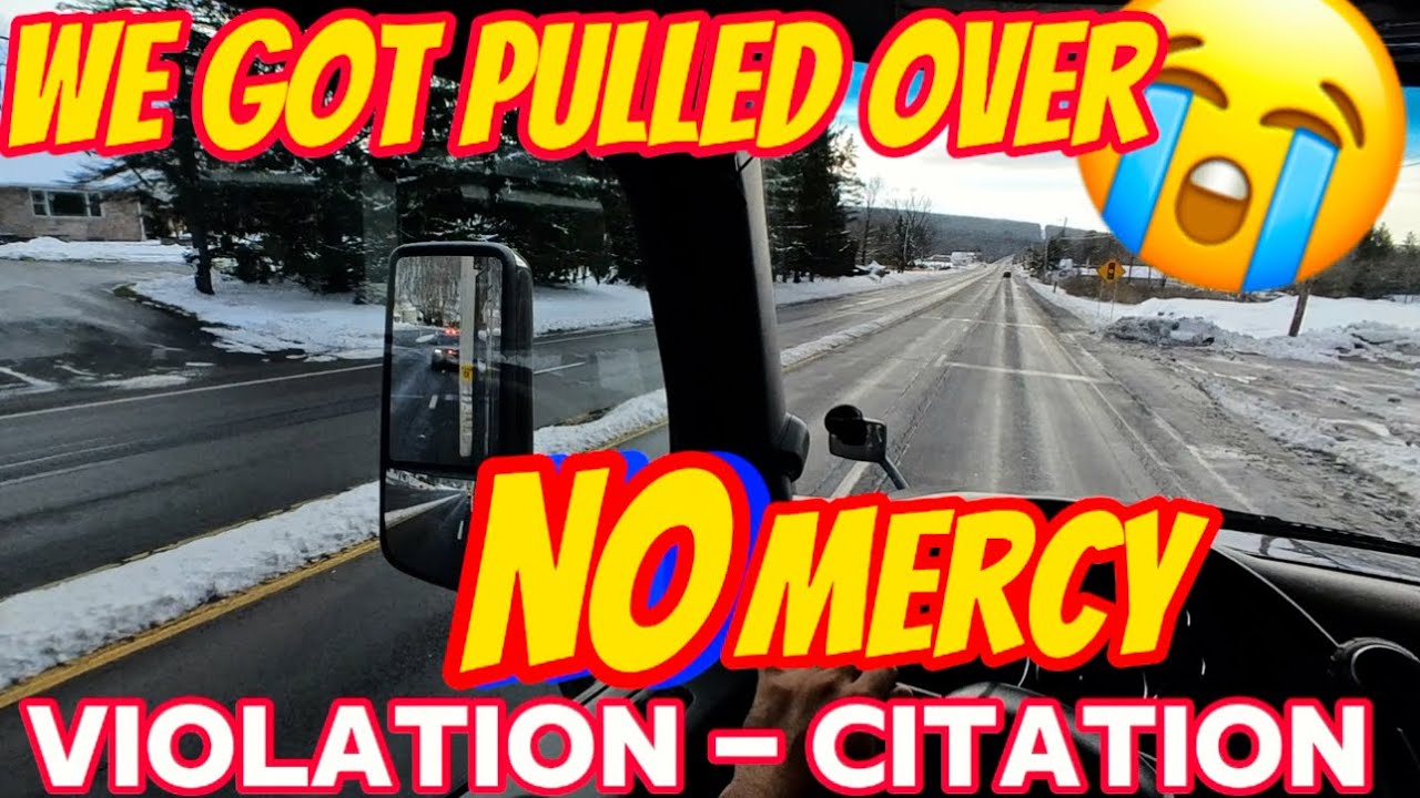COP STOPPED US AND WE GOT VIOLATION - CITATION 😭 ILLIGAL U-TURN 😬🥶 ...