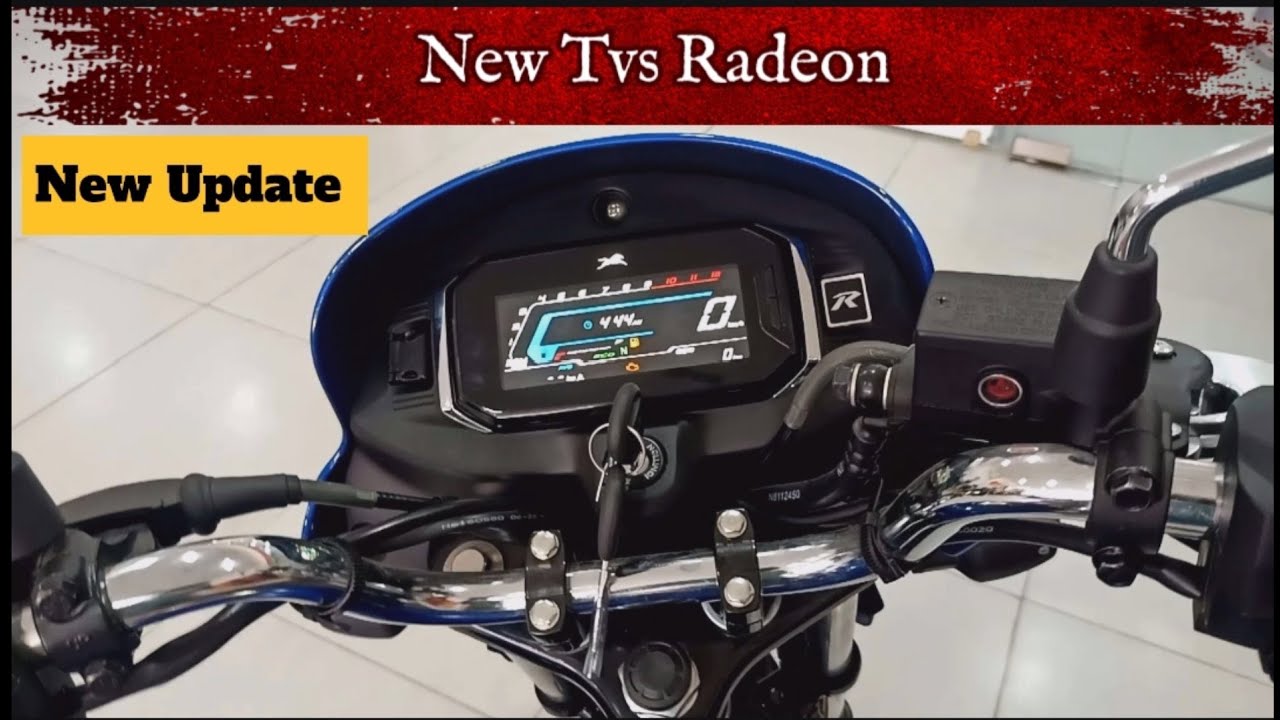 New Tvs Radeon With Digital Console And USB charging Port Detailed ...