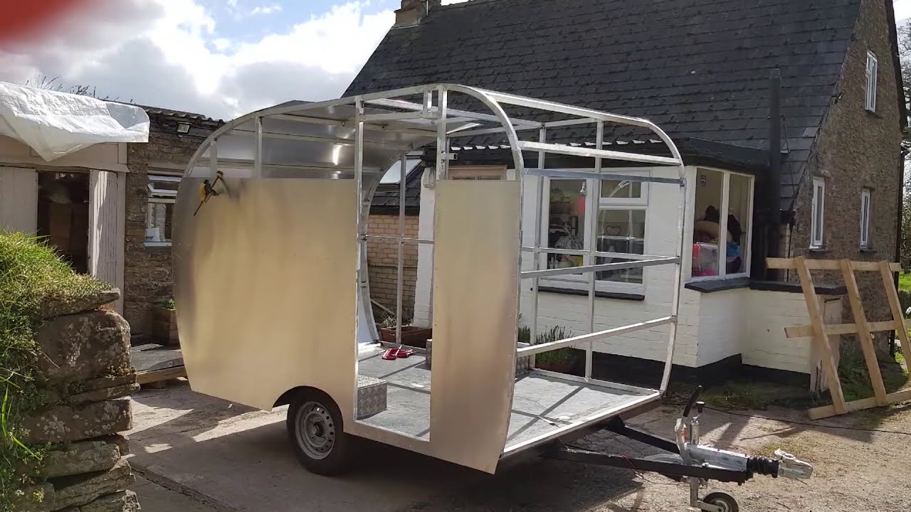 Building a caravan from scratch - YouTube