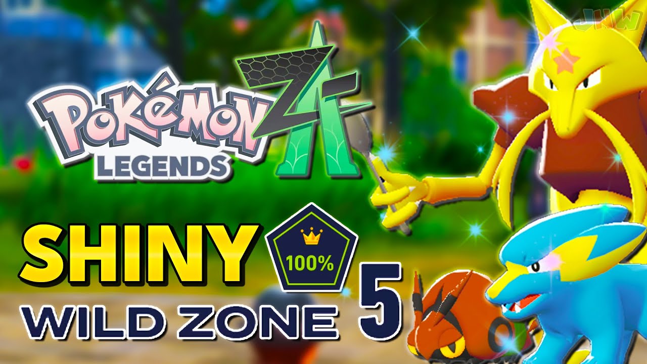 How to get ALL SHINY WILD ZONE 5 POKEMON in Legends Z-A - YouTube