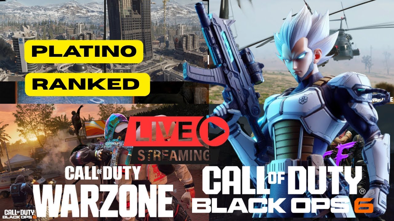 SUBIENDO de RANGO en RANKED en VIVO de WARZONE LO LOGRAREMOS HOY # ...