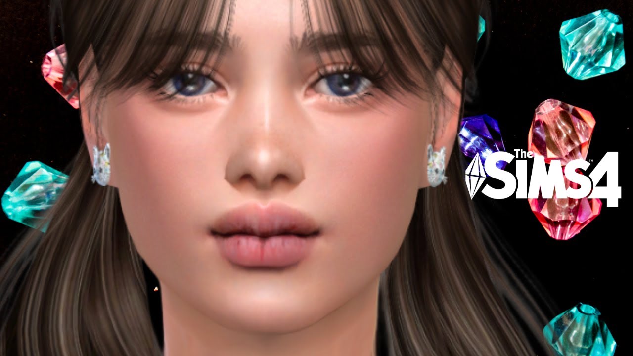 CREATE A SIM 🎠 THE SIMS 4 CAS 🐶 MAKING A REALISTIC SIM IN THE SIMS 4 🌺 ...