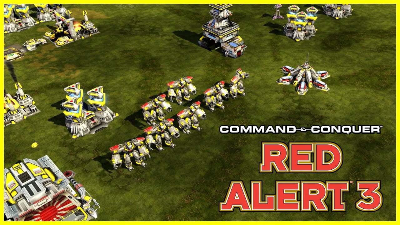 Red Alert 3 | The Empire vs Soviets vs Allies - YouTube