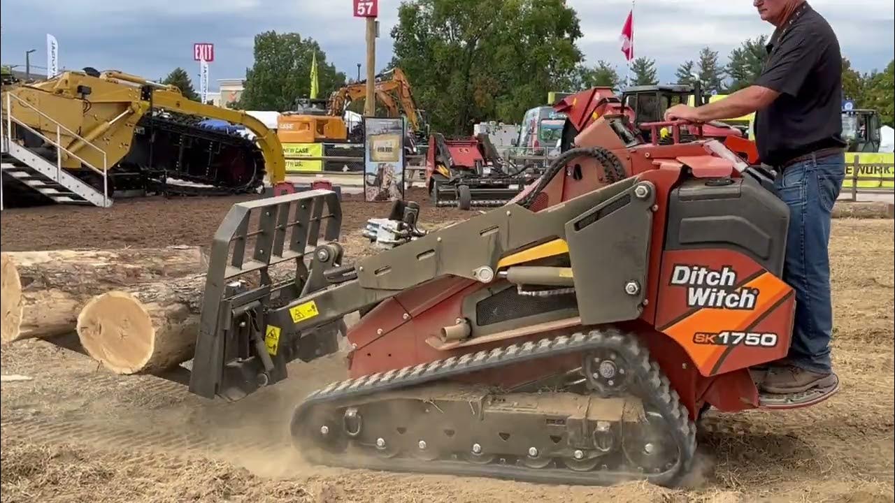 ditch-witch-1750-mini-skid-steer-youtube