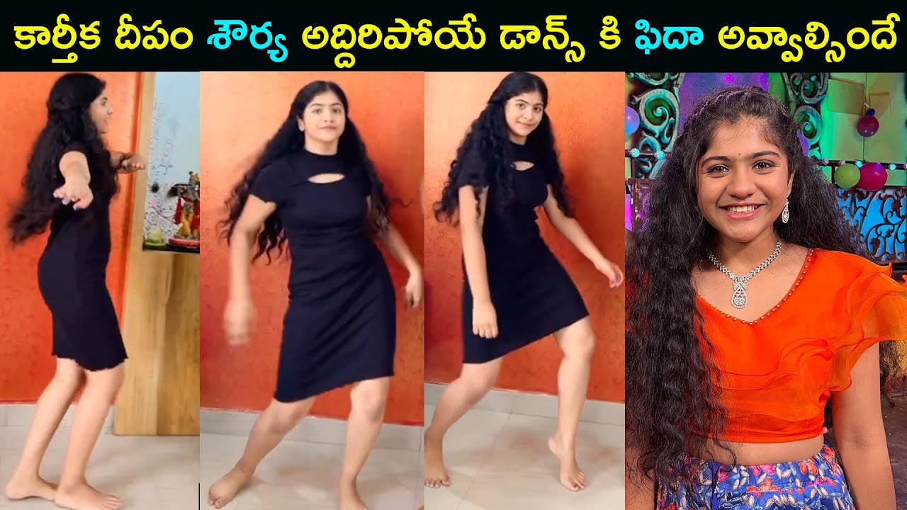 Karthika Deepam Shourya superb dance with her father | Krithika | Star ...