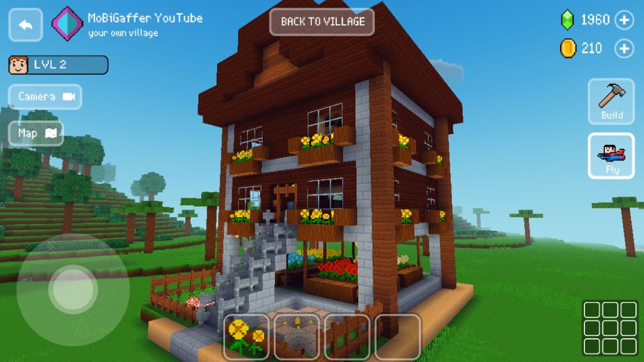 Block Craft 3D: Crafting Game #3963 | Simple House 🏠 - YouTube