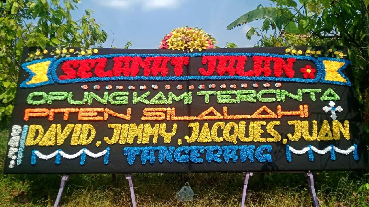Selamat Jalan oppung kami tercinta PITEN SILALAHI. Dari : David, Jimmy ...