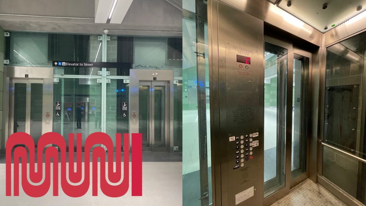 New Schindler Traction Street Elevators - Chinatown/ Rose Pak MUNI Station in San Francisco, CA ...
