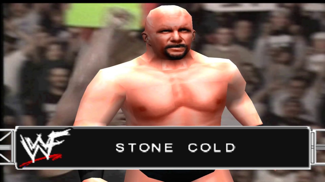 Stone Cold Steve Austin 4K Entrance WWF SmackDown! PS1 PSOne PSX ePSXe ...