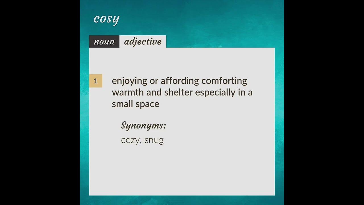 Cosy Meaning Of Cosy YouTube cosy-meaning-of-cosy-youtube