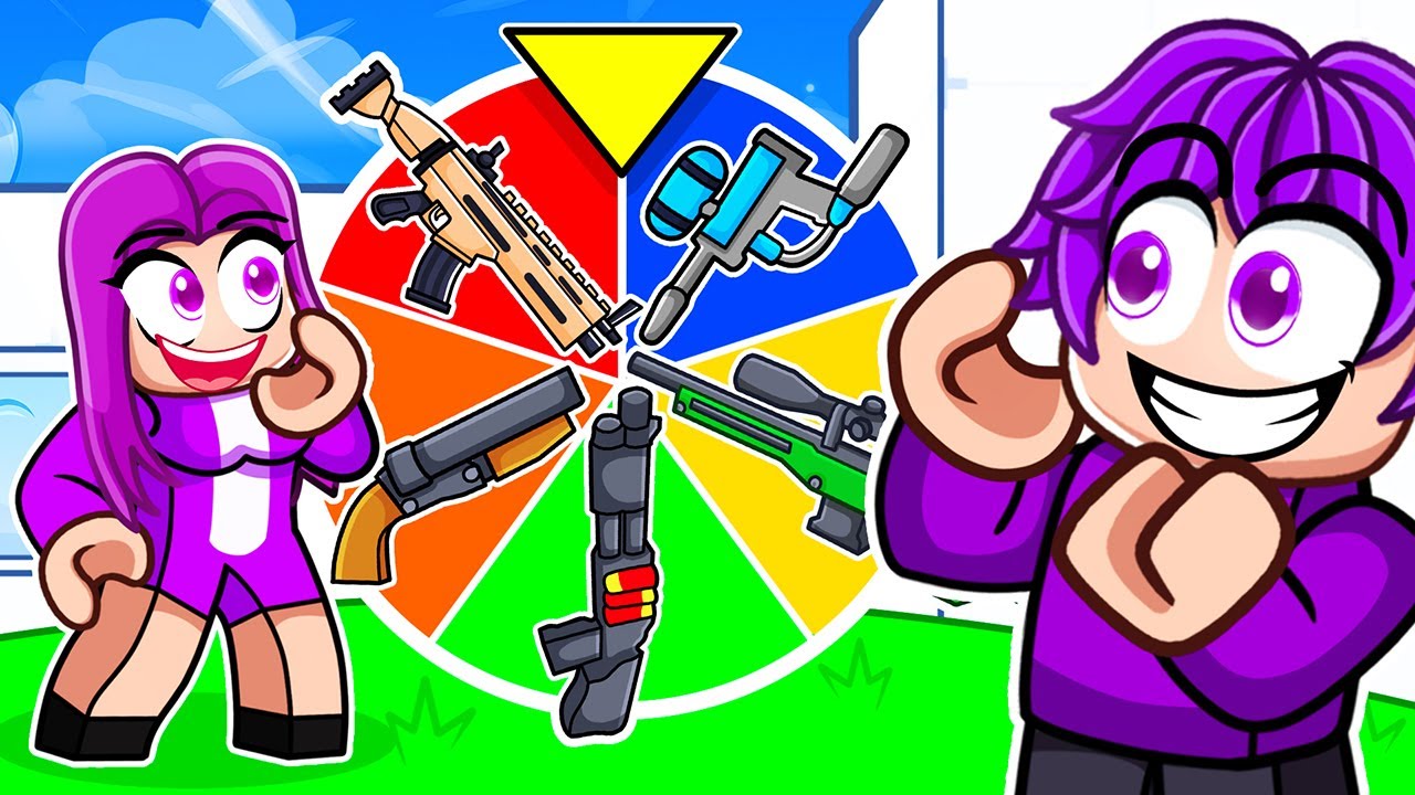 THE *RANDOM* GUN ONLY Challenge in Rivals... - YouTube