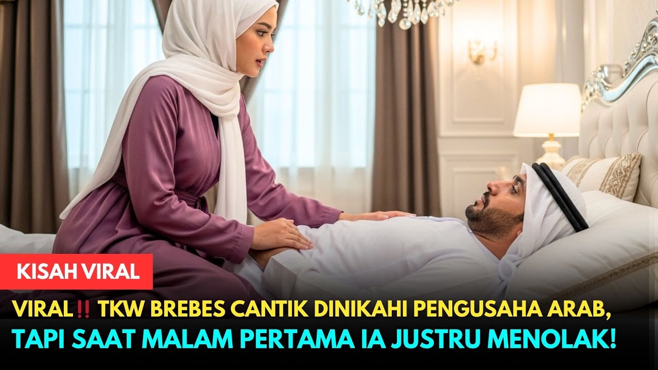 VIRAL‼️ TKW Brebes Cantik Dinikahi Pengusaha Arab, Tapi Saat Malam ...