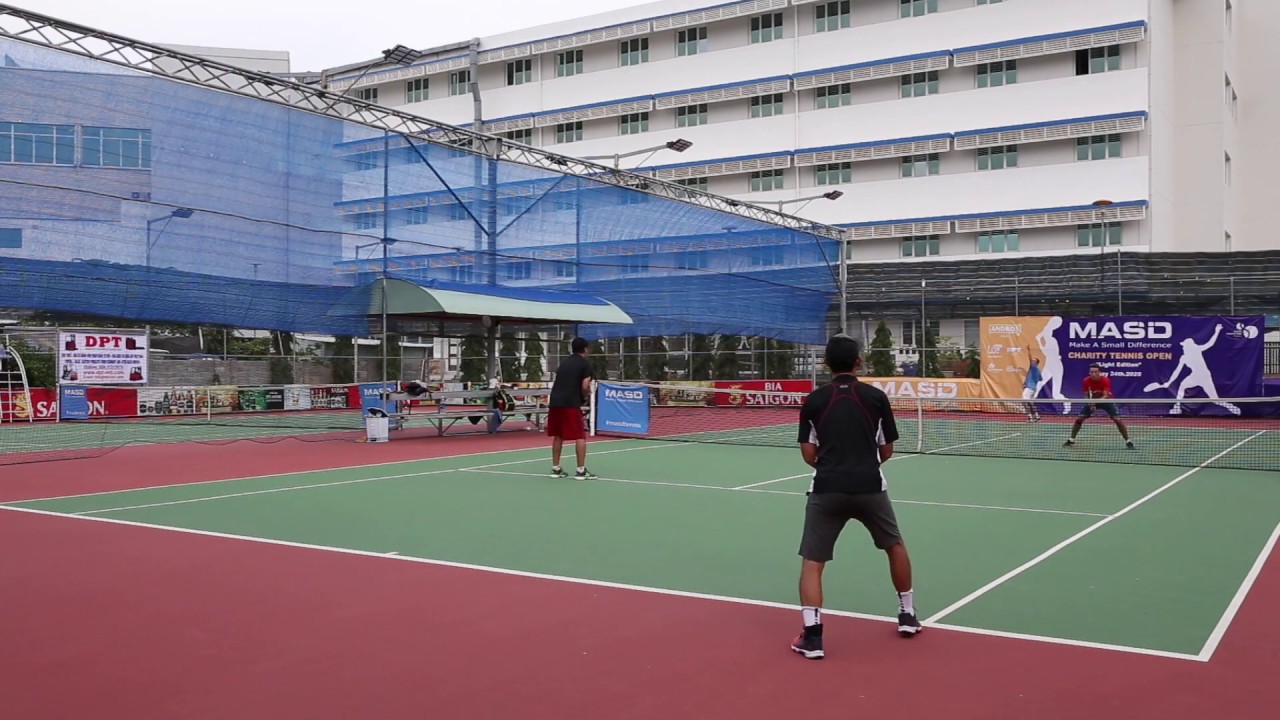 MASD charity tennis, Men's doubles open final, USTA 5.0-5.5, VTF 1200 ...