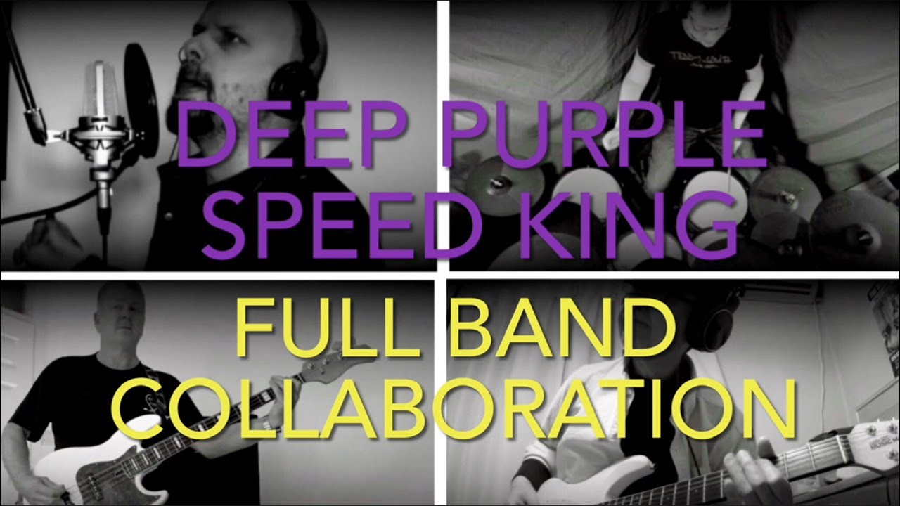 Deep Purple,Speed King full band collaboration - YouTube