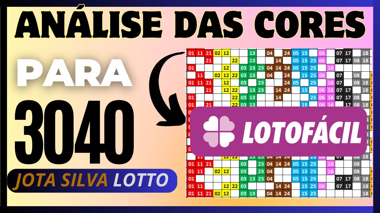 LOTOFÁCIL 3140 | ANÁLISE ESPECIAL TABELA DAS CORES - YouTube