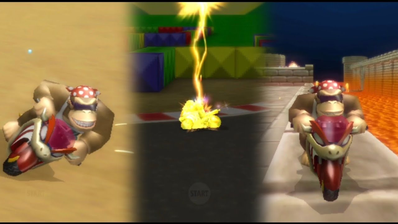Mario Kart Wii - More 150cc Funky Kong Shock Dodging Highlights - YouTube