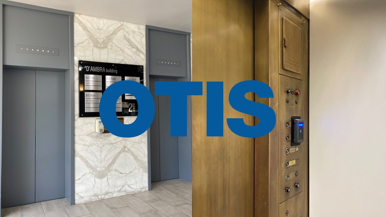Awesome Original OTIS Lexan Traction Elevators - D'Ambra Building - San ...