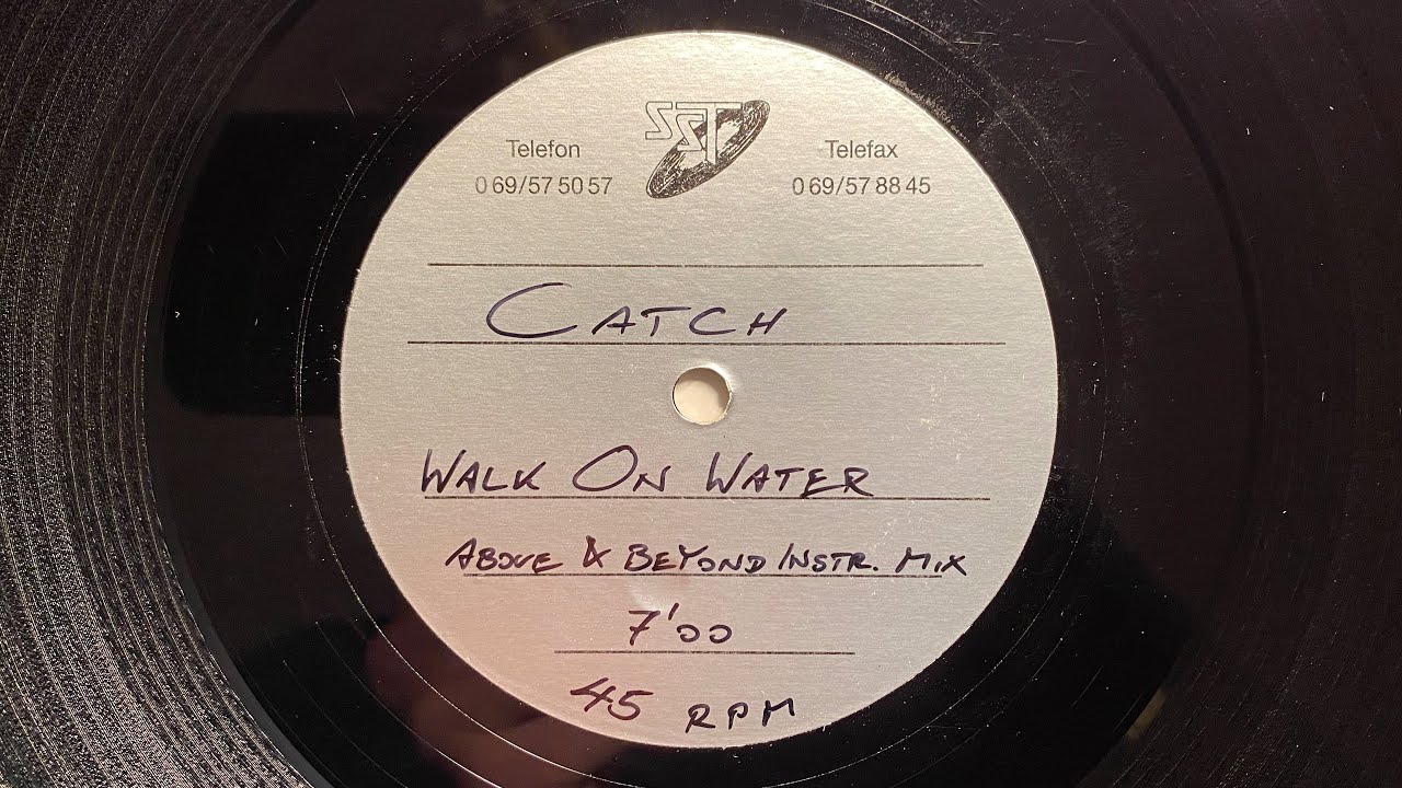 Catch - Walk On Water (Above & Beyond Instr. Mix) - YouTube