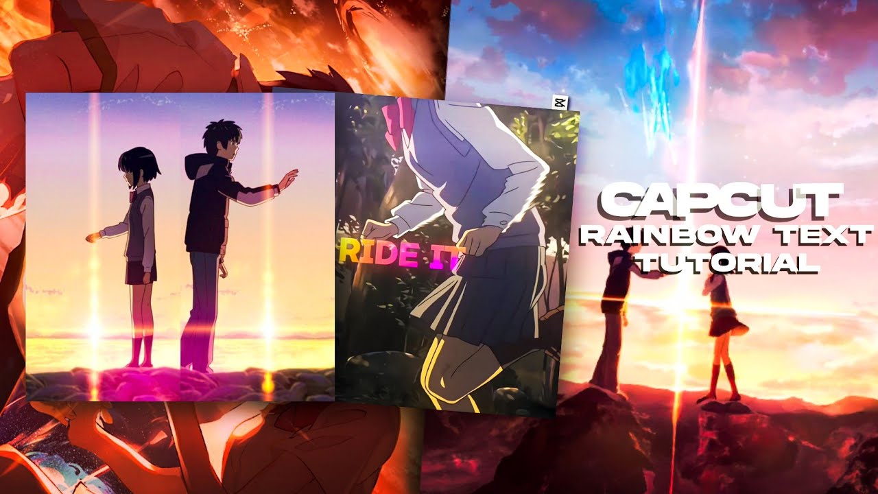 CapCut Rainbow Text Edit Tutorial | CapCut Tutorial - YouTube
