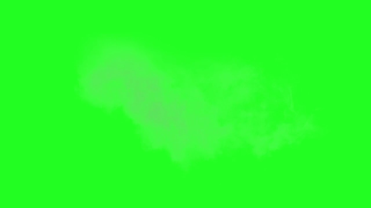 Green screen gun smoke affect - YouTube