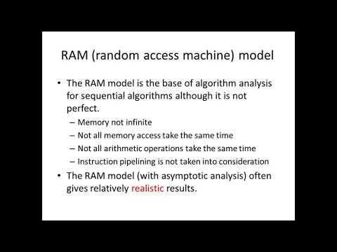 Model of Computation : RAM model - YouTube