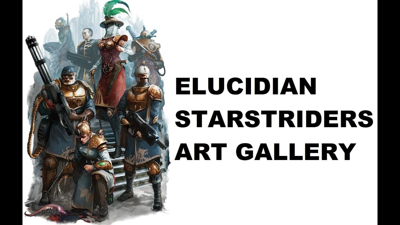 Elucidian Starstriders - Art Gallery - Warhammer 40K - Rogue Trader ...