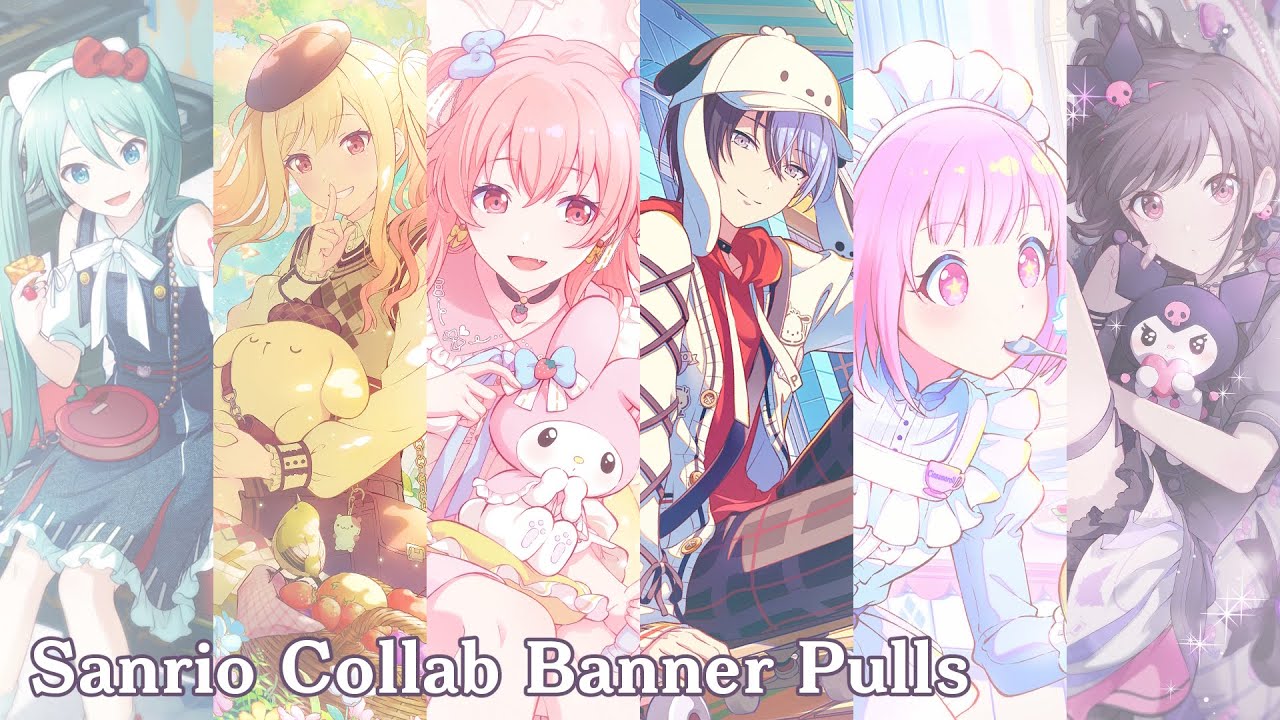 Project Sekai | Sanrio Collab Banner Pulls - YouTube