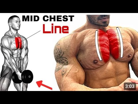 MIDDLE Chest Body Workout | MIDDLE Chest Workout At Home - YouTube