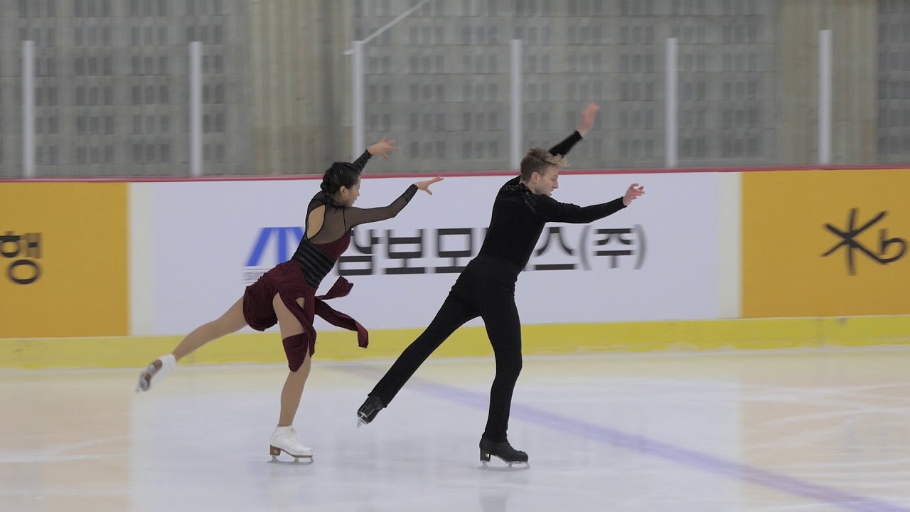 2019 피겨 랭킹대회 아이스댄스 시니어 YURA MIN민유라&DANIEL EATON다니엘 이튼 FD - YouTube