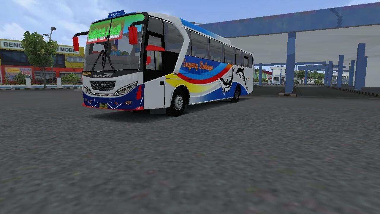 bus sr1 hino ak8 sugeng rahayu in bus simulator indonesia - YouTube