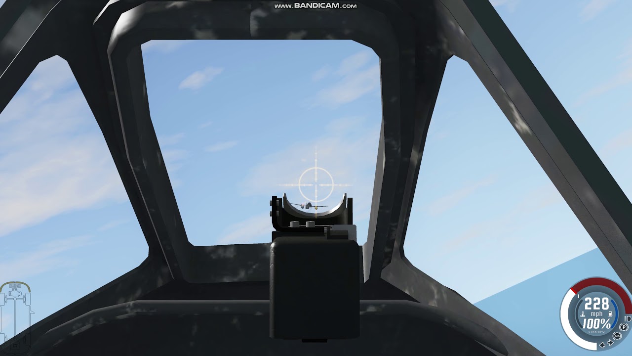 BeamNG drive Me 262 Attacks American Fighter - YouTube