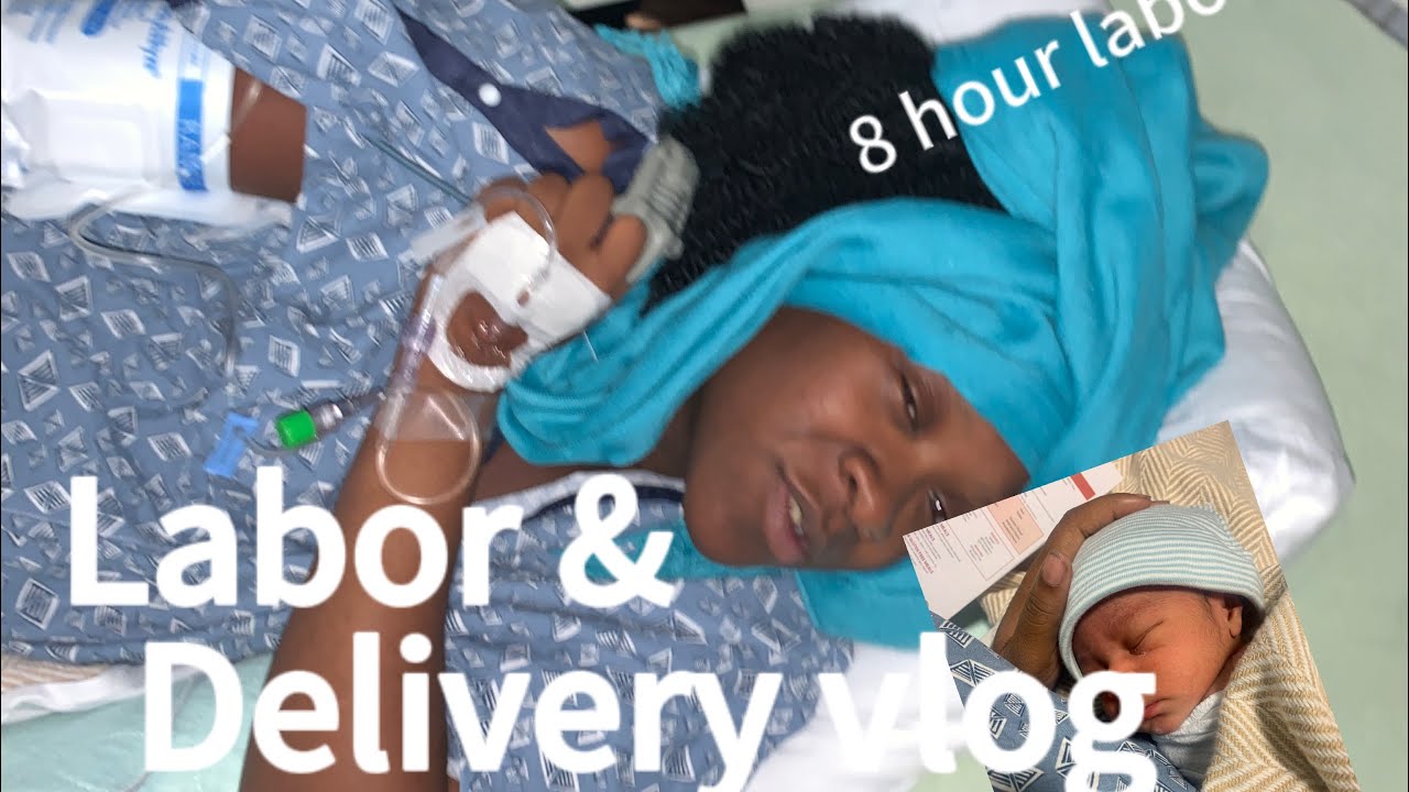 LABOR AND DELIVERY VLOG| Induced at 37 weeks | 5 pound baby /suction ...