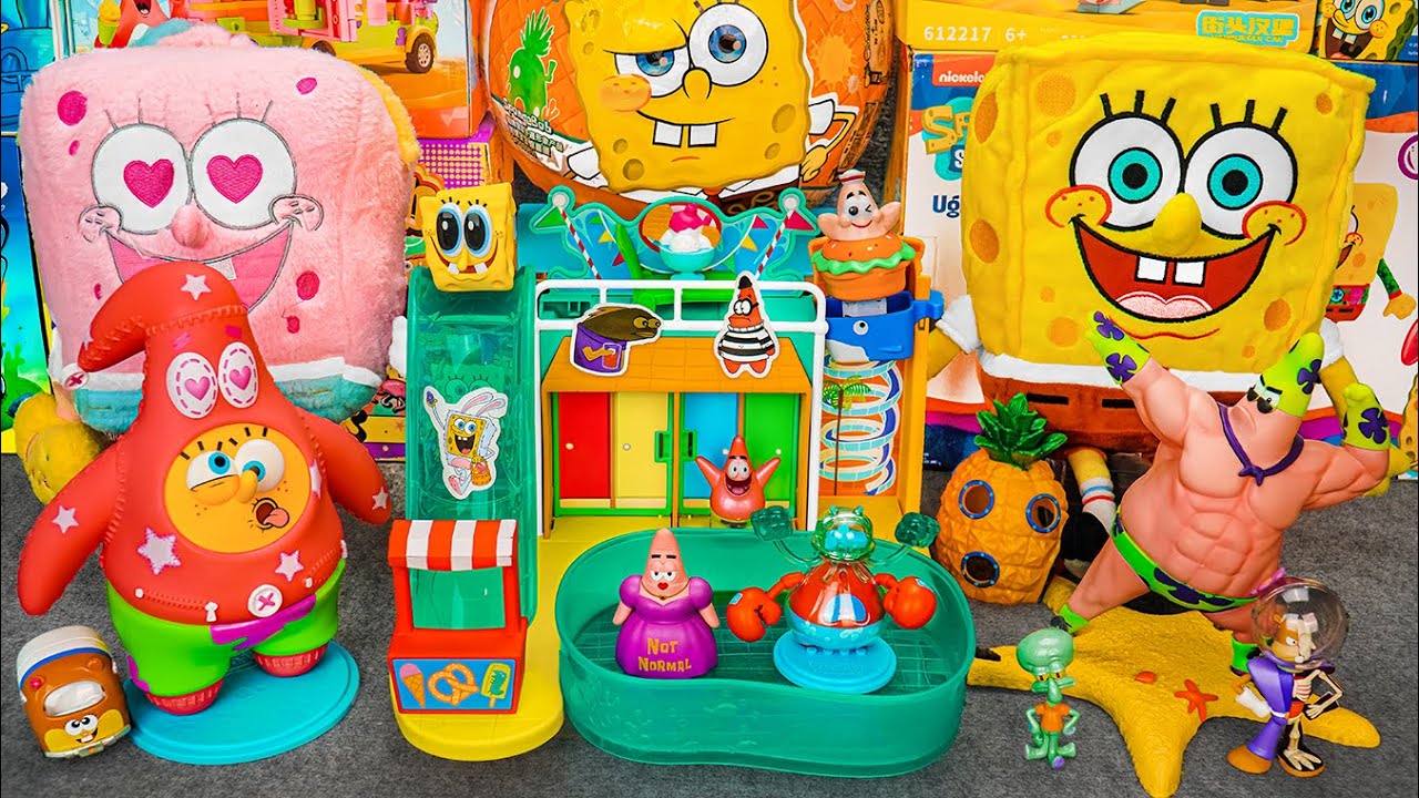 Satisfying Unboxing Of The Fun SpongeBob Play Area (No Music) 🚑 満足のいく開封 ...