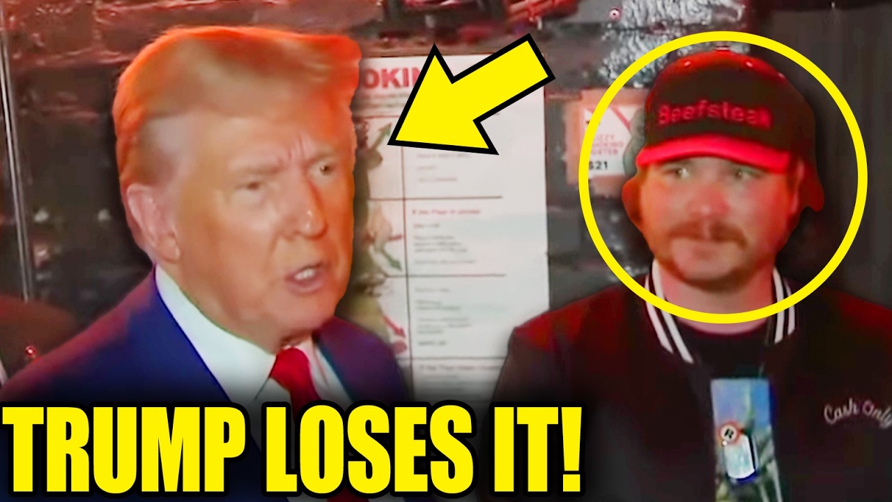 Trump STUNS CROWD Into SILENCE As Campaign Stunt Goes BAD Quick! - YouTube