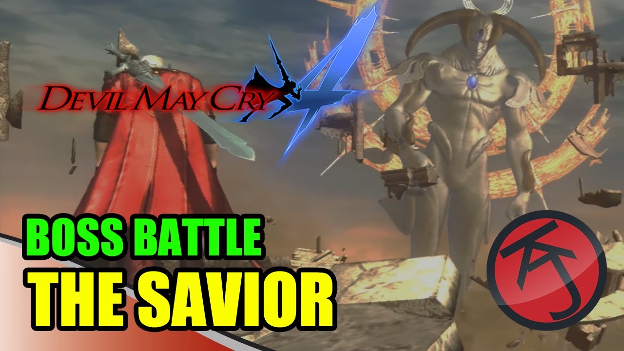 Devil May Cry 4 - BOSS BATTLE: DANTE VS THE SAVIOR - YouTube