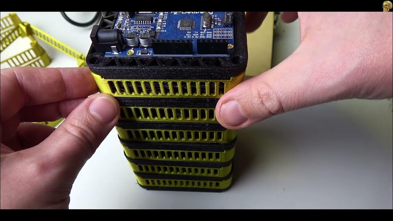 3d Druck Duino Coin Mining Rig Selber Drucken Youtube