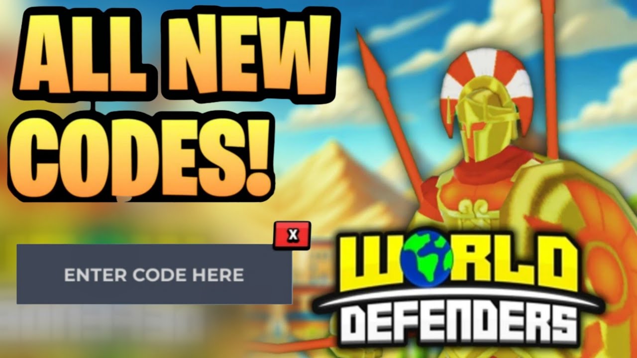 *NEW* ALL WORKING CODES FOR WORLD DEFENDERS IN FEBRUARY 2025! ROBLOX CODES! - YouTube