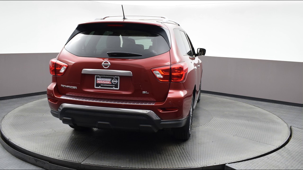 2017 Cayenne Red Metallic Nissan Pathfinder 4D Sport Utility #N7698TA ...
