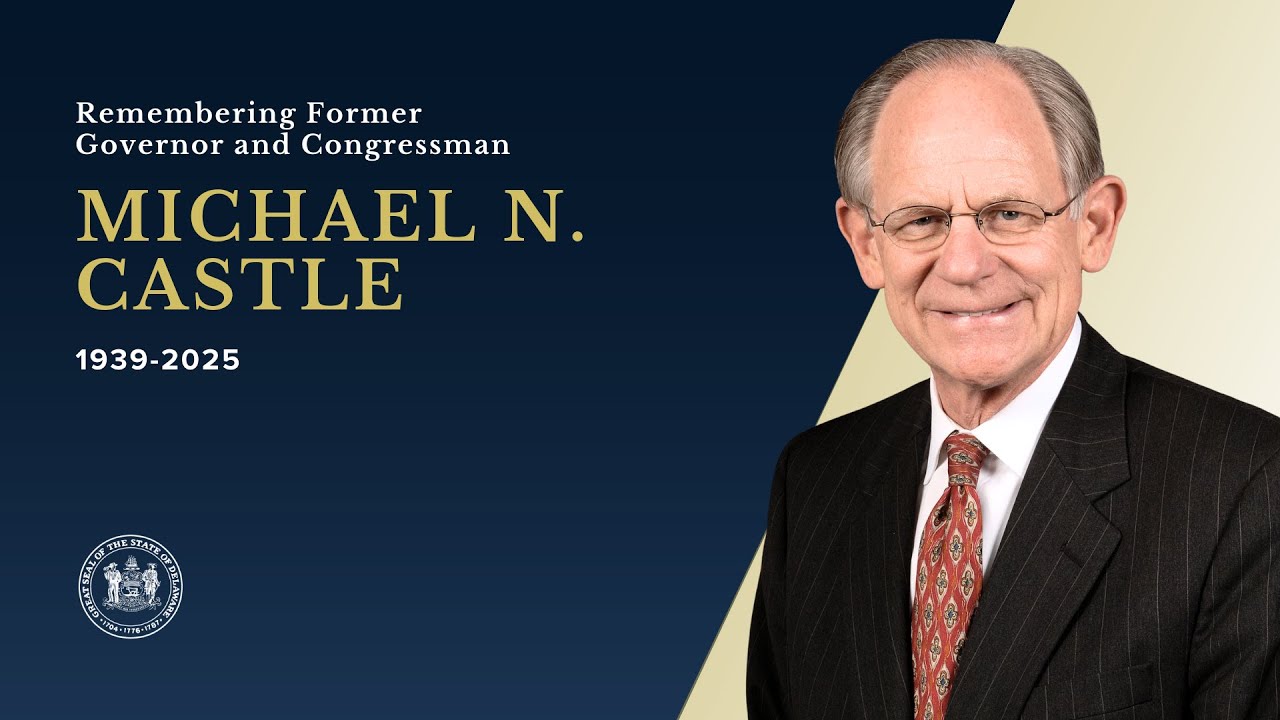 Funeral livestream for Mike Castle, former DE governor and congressman