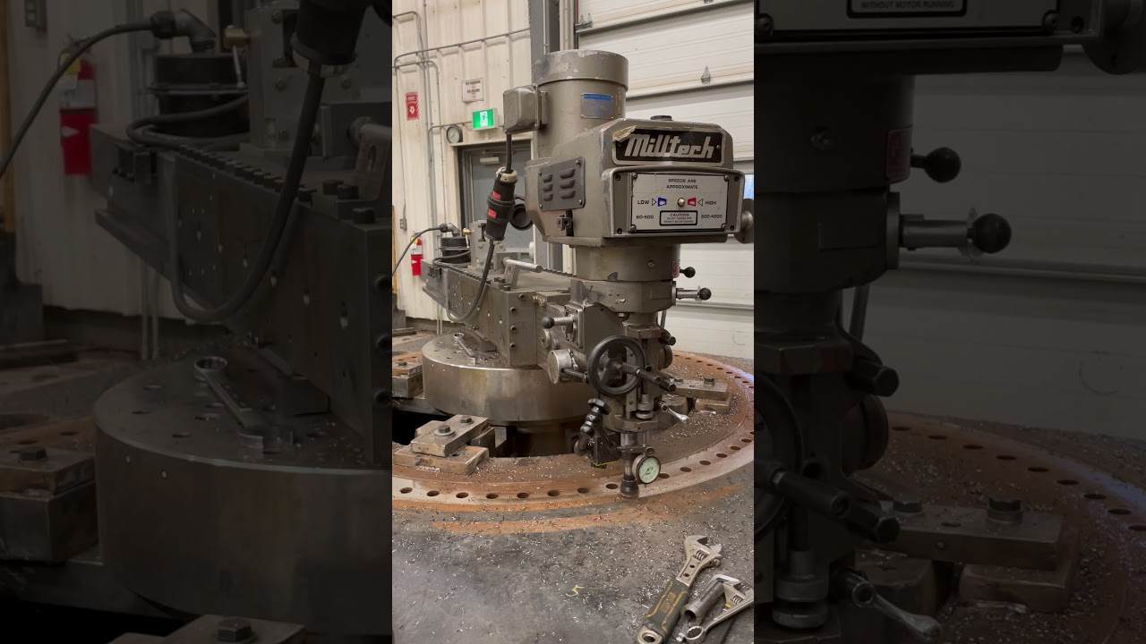 Milling at Timmins Mechanical Solutions - YouTube