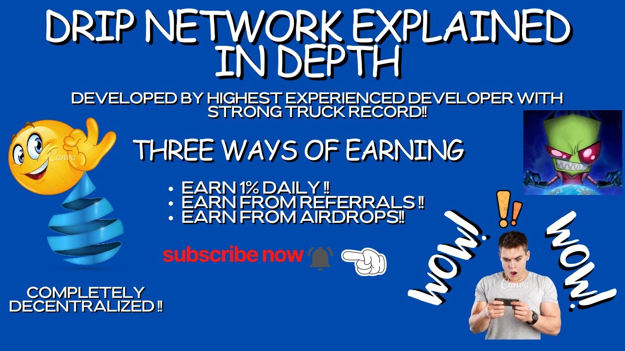 DRIP NETWORK AND DEFI IN GENERAL EXPLAINED IN DEPTH - YouTube