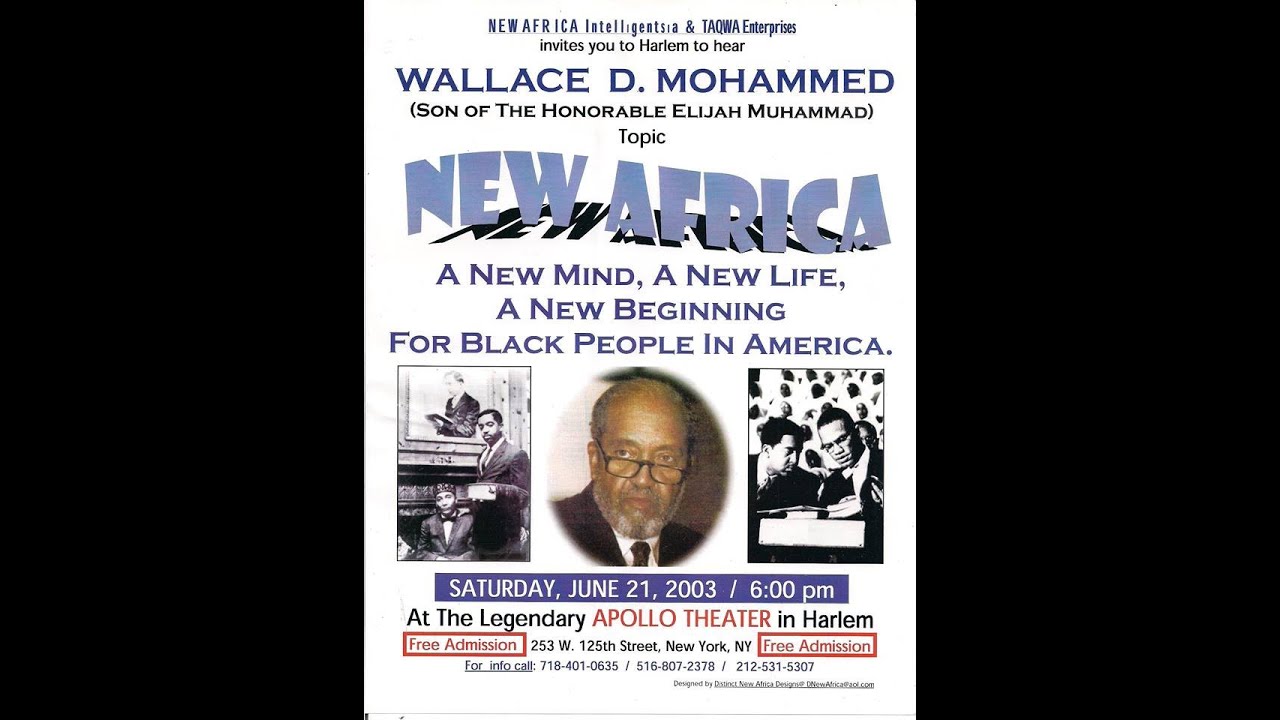 The son of Elijah Muhammad speaks to his people - YouTube